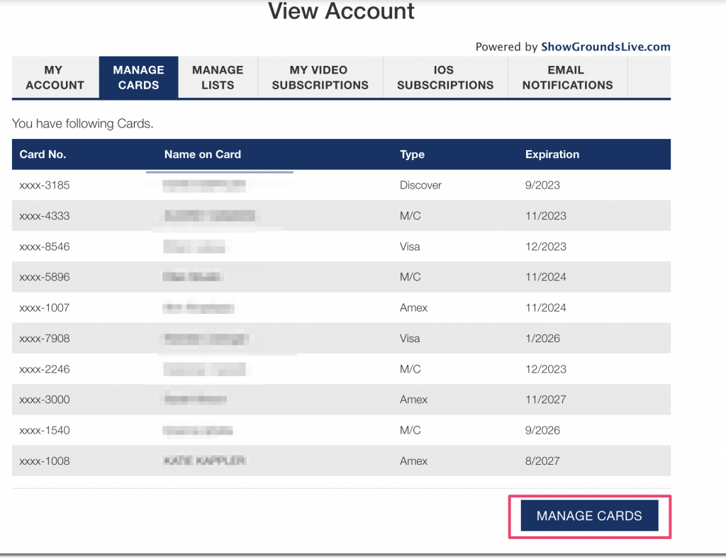How to Update or Add Your Billing Address – Showgrounds Documentation